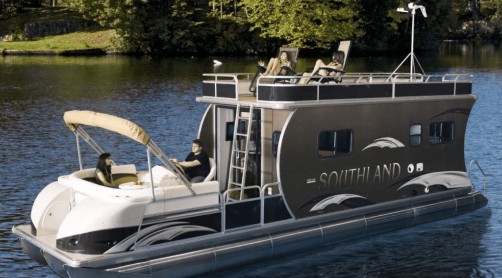 10 Luxury Pontoon Boats with Cabins